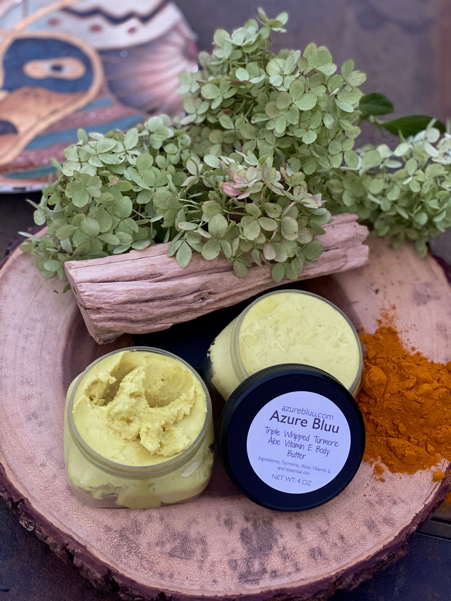 Turmeric Body Butter (4oz or 8oz) – Azure Bluu